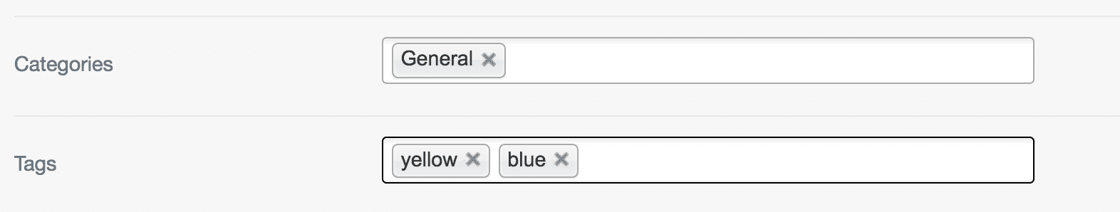Tags and categories | Silverstripe CMS Documentation